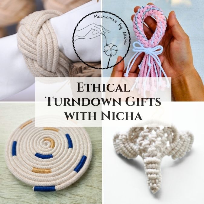 Ethical Turndown Gifts made by Akha women in Chiang Rai – Macrame by Nicha