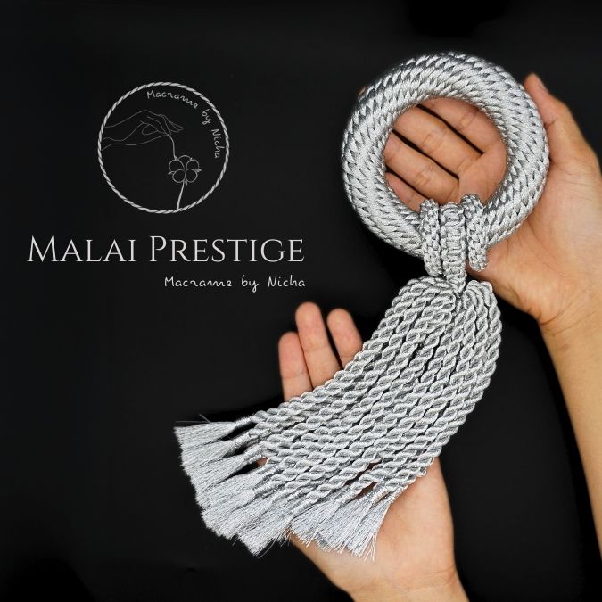 Malai Prestige: The First Silver Phuang Malai for VIP gifting. – Macrame by Nicha