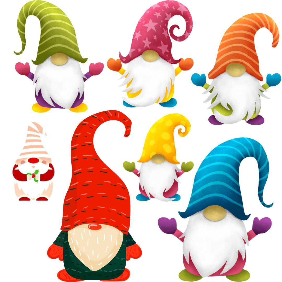 7 Dwarfs helping Santa in the Christmas factory ️🎁 – Macrame by Nicha