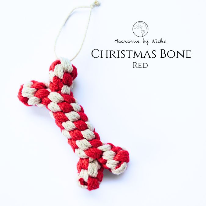 Christmas Dog Bones - Buy Christmas Ornaments for Your Pets! – Macrame ...