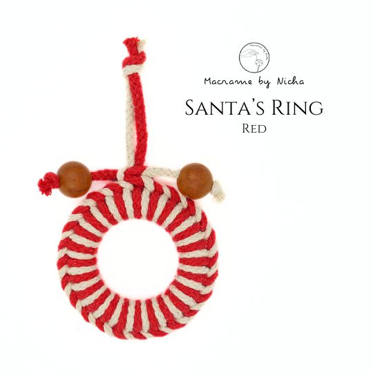 Christmas Santa Rings - Discover our collection of ornaments – Macrame ...
